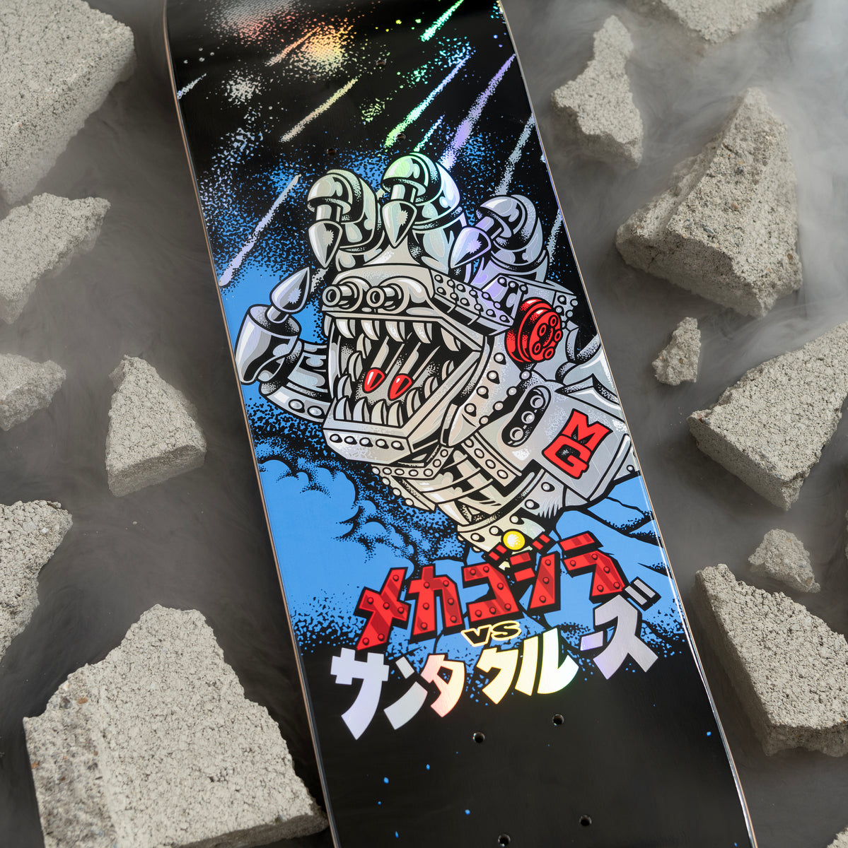 Tabla Godzilla Mecha Mano 8.00in x 31.60 Santa Cruz – Fishbone Sk8
